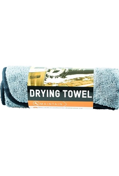 Valet Pro Kurulama Bezi Gri Drying Cloth 50X80CM