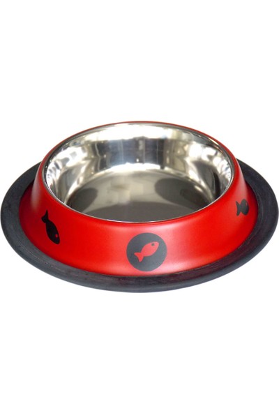 Tommy Çelik Mama Kabı Kırmızı 8 Oz