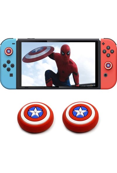 Feza Nintendo Switch 2 Adet Kabartma Desenli Analog Başlığı Feza Nintendo Switch 2 Adet Kabartma Desenli Analog Başlığı