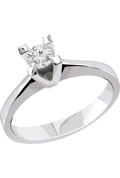 Pırlant 0,30 Karat Tektaş Pırlanta Yüzük