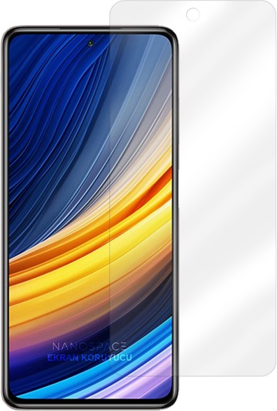 Nanospace Xiaomi Poco X3 Pro Nano Ekran Koruyucu + Kamera Koruyucu Nanospace Xiaomi Poco X3 Pro Nano Ekran Koruyucu + Kamera Koruyucu