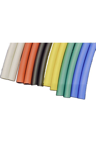 Uyumlu Şarj Kablosu Koruyucu Makaron 12 Adet 6 cm 6 Farklı Renk Uyumlu Şarj Kablosu Koruyucu Makaron 12 Adet 6 cm 6 Farklı Renk