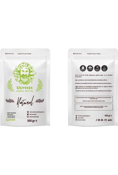 Ulysses Zeytin Tuzsuz Kuru Sele Zeytin 500 gr Ulysses Zeytin Tuzsuz Kuru Sele Zeytin 500 gr