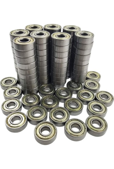 Dünya Magnet 50 Adet 608ZZ Rulman - Metal Mühürlü Çok Amaçlı Bilye Rulman - 8X22X7 Ölçülerinde Dünya Magnet 50 Adet 608ZZ Rulman - Metal Mühürlü Çok Amaçlı Bilye Rulman - 8X22X7 Ölçülerinde