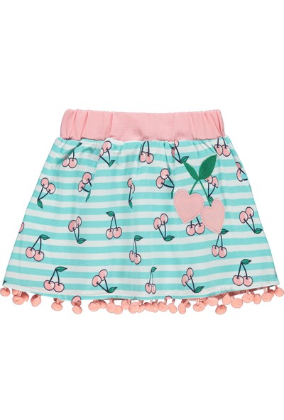 Civil Baby Kız Bebek Etek 6-18 Aymint Yeşili