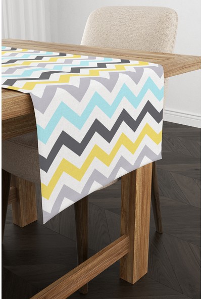 Cango Home Dekoratif Dijital Baskılı Runner OTYK462-RN Cango Home Dekoratif Dijital Baskılı Runner OTYK462-RN