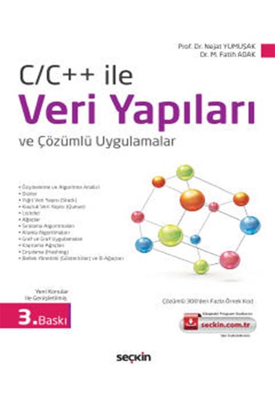 C/c++ ile Veri Yapıları ve Çözümlü Uygulamalar - Nejat Yumuşak, Muhammed Fatih Adak