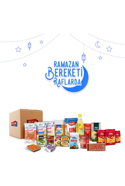 Büyük Ramazan Paketi - 17 Çeşit / 20 Parça