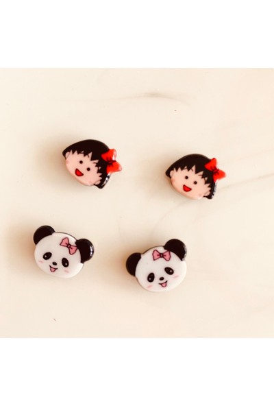 Yeşim Aksesuar Mıknatıslı Çocuk Küpe, Çocuk Küpesi Mıknatıslı(2 Çift) Yeşim Aksesuar Mıknatıslı Çocuk Küpe, Çocuk Küpesi Mıknatıslı(2 Çift)