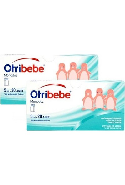 Otribebe Monodoz Deniz Suyu 5ml x 20 Adet - 2 Kutu