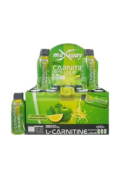 Maxiway Nutrition Sport L-Carnitine 3600 Mg 20 Ampul Yeşil Elma Limon Maxiway Nutrition Sport L-Carnitine 3600 Mg 20 Ampul Yeşil Elma Limon
