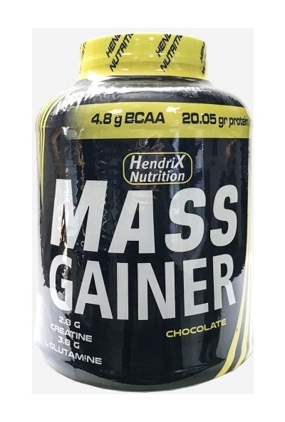 Hendrix Nutrition Mass Gainer Tozu 4000 gr Çikolata Hendrix Nutrition Mass Gainer Tozu 4000 gr Çikolata