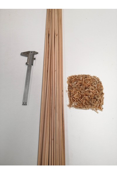 Otto Ahşap Ihlamur Maket Çıtası 5 mm x 2 mm x 50 cm 10 Adet Otto Ahşap Ihlamur Maket Çıtası 5 mm x 2 mm x 50 cm 10 Adet