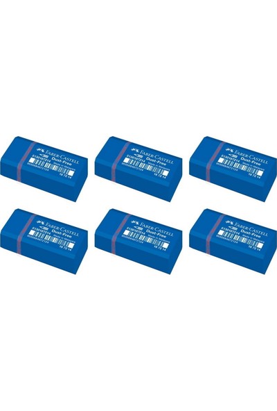 Faber-Castell Faber Sınav Silgisi Mini Boy 6'lı