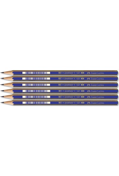 Faber-Castell Faber 1221 Dereceli Resim Kalemi 2b 6'lı Faber-Castell Faber 1221 Dereceli Resim Kalemi 2b 6'lı