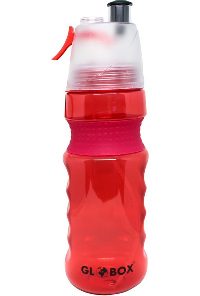 Globox Speyli Matara Suluk 700 ml Plastik Kırmızı
