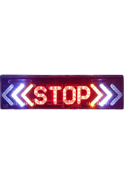 Powermaster Elektrikli Işaret Cihazı Oklu Stop Büyük Powermaster Elektrikli Işaret Cihazı Oklu Stop Büyük