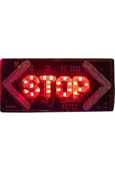 Powermaster Elektrikli Işaret Cihazı Oklu Stop Küçük Powermaster Elektrikli Işaret Cihazı Oklu Stop Küçük