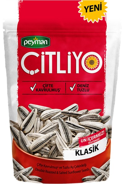 Peyman Çitliyo Klasik Tuzlu Çekirdek 100 gr Peyman Çitliyo Klasik Tuzlu Çekirdek 100 gr