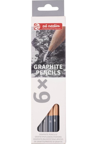 Talens Art Creation Graphite Pencils Dereceli Karakalem Eskiz Çizim Seti 6'lı Talens Art Creation Graphite Pencils Dereceli Karakalem Eskiz Çizim Seti 6'lı