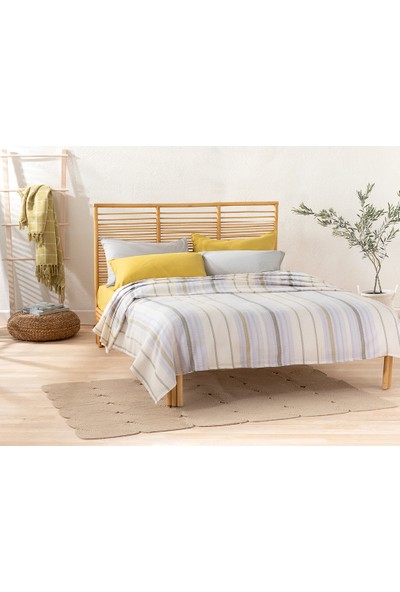 English Home Contemporary Ipliği Boyalı Tek Kişilik Pike 150X220 cm Leylak-Yeşil English Home Contemporary Ipliği Boyalı Tek Kişilik Pike 150X220 cm Leylak-Yeşil