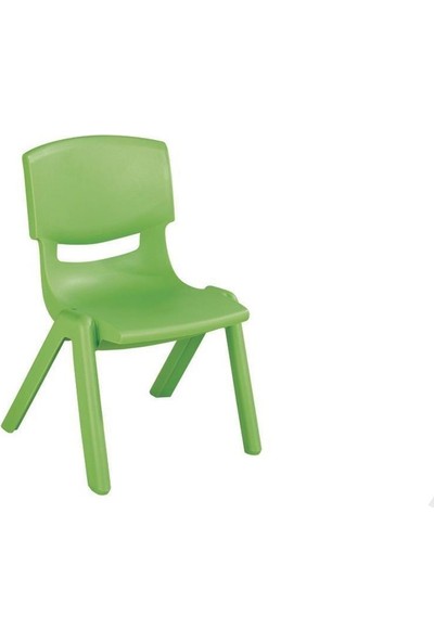 Kido Plastik Çocuk Sandalyesi Yeşil - 33CM
