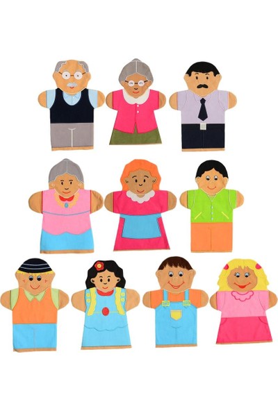 Oscar Insanlar Kukla Seti (10 Lu) Oscar Insanlar Kukla Seti (10 Lu)