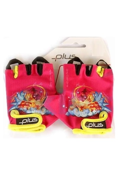 Plus Pricess Pembe Kız Çocuk Eldiveni L Beden
