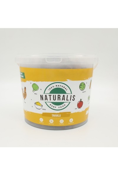 Naturalis Smart Barf Natural Tavuklu Köpek Maması 0,5 kg 6 Lı Naturalis Smart Barf Natural Tavuklu Köpek Maması 0,5 kg 6 Lı