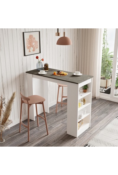 Robin Home Thales Bar Masası Mutfak Yemek Masası