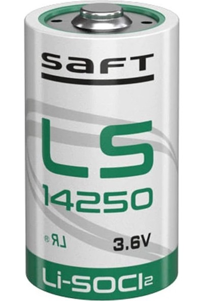 Saft Pil 3.6V 1/2AA Kısa Kalem Lıthıum Lisocl2 Pil Saft Ls 14250