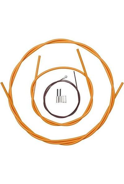 Shimano Dura-Ace 9000 Fren Kablo Seti Portakal Rengi Shimano Dura-Ace 9000 Fren Kablo Seti Portakal Rengi