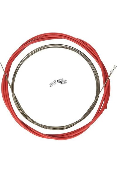 Shimano Yol Bisikleti Fren Kablo Seti Ptfe Kırmızı Shimano Yol Bisikleti Fren Kablo Seti Ptfe Kırmızı