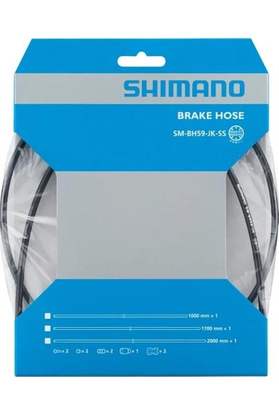 Shimano SM-BH59-JK-SS Dsik Fren Kablosu 1000MM Shimano SM-BH59-JK-SS Dsik Fren Kablosu 1000MM