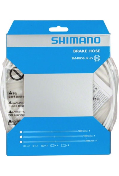 Shimano SM-BH59-JK-SS Hidrolik Disk Fren Kablosu Beyaz 1000