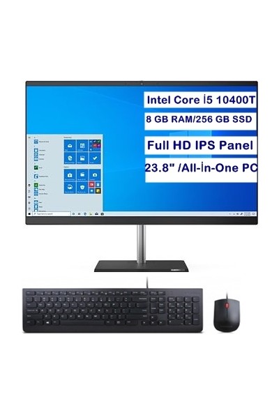 LENOVO V50A-24IMBN Intel Core I5 10400T 8GB 256GB SSD 23.8 LENOVO V50A-24IMBN Intel Core I5 10400T 8GB 256GB SSD 23.8