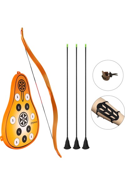Okçuluk Mini Hilal Puta Set Turuncu Okçuluk Mini Hilal Puta Set Turuncu