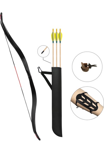 Geleneksel Okçuluk Çocuk Seti Siyah