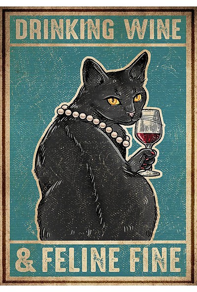 Vera Buzdolabı Poster Magnet Kedi Figürü (A3 Boyutunda 30CM*42CM)