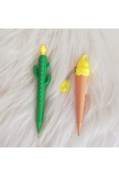 Dream Butik Dondurma Kaktüs Kalem Okul Kırtasiye Seti