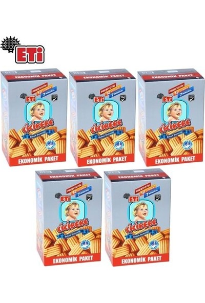 Eti Cici Bebe Bisküvisi 1000GR Kutu (8 Li Set) Eti Cici Bebe Bisküvisi 1000GR Kutu (8 Li Set)