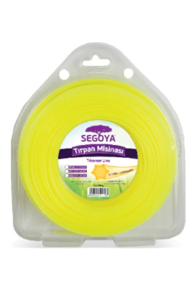Segoya Motorlu Tırpan Misinası (Tırpan Ipi) Altıgen 3mm 450G 56M Segoya Motorlu Tırpan Misinası (Tırpan Ipi) Altıgen 3mm 450G 56M