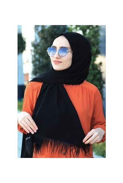 Masmavi Kadın Tüylü Medine Şal Masmavi Kadın Tüylü Medine Şal
