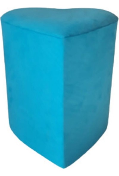 Alda Gelsin Kalp Şekilli Puf Koltuk Bench