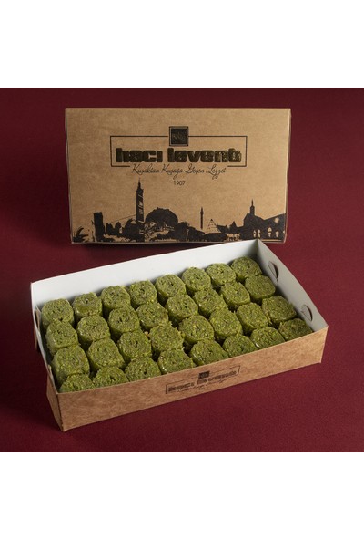 Hacı Levent Antep Fıstıklı Arnavut Baklava 500 gr Hacı Levent Antep Fıstıklı Arnavut Baklava 500 gr