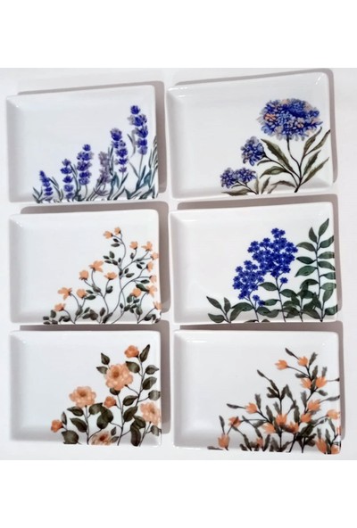 Porland Flower Garden 18X13CM Kahvaltı Takımı 6 Parça Porland Flower Garden 18X13CM Kahvaltı Takımı 6 Parça