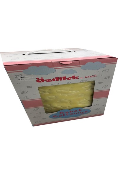 Özdilek Bebek Battaniyesi Sarı - 43169