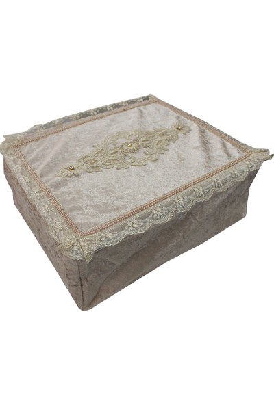 Dantelux Soft Kadife Fermuarlı Hurç Bohça 2816-C03 Kahverengi Dantelux Soft Kadife Fermuarlı Hurç Bohça 2816-C03 Kahverengi