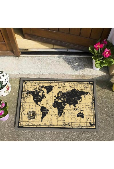 Kiparis Atlas 489 Modern Kaymaz Taban Paspas Kiparis Atlas 489 Modern Kaymaz Taban Paspas