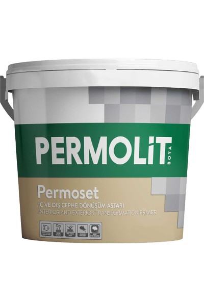 Permolit Permoset Iç ve Dış Cephe Dönüşüm Astarı 3,5 kg